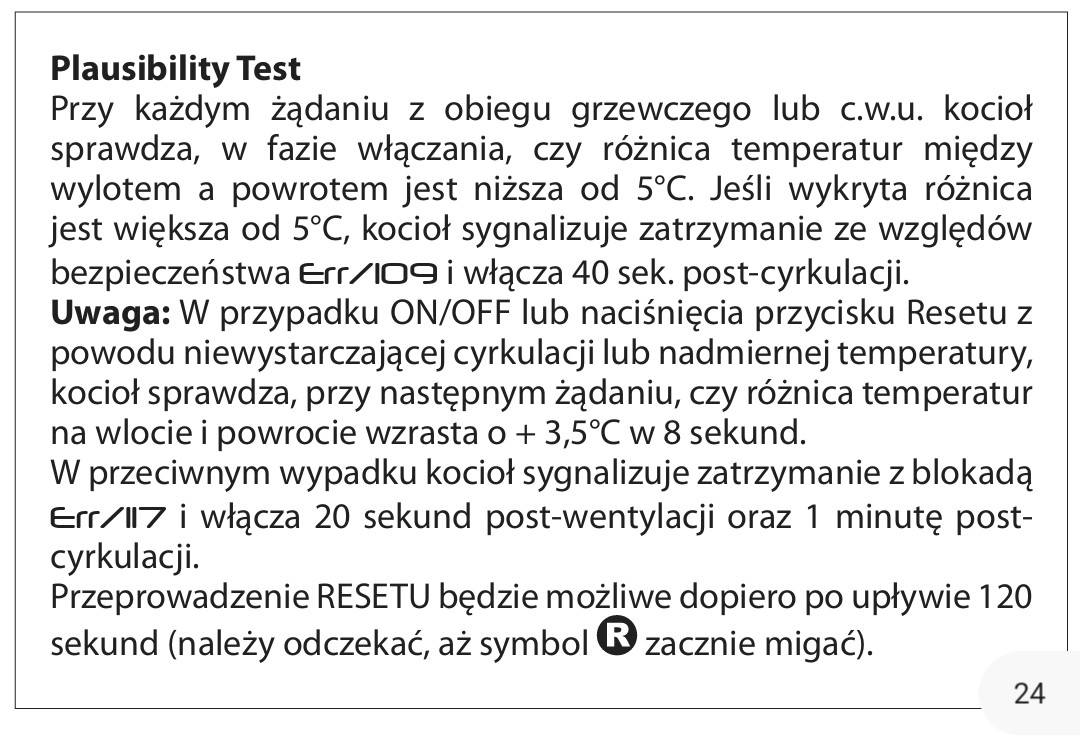 Ariston Egis Plus 24 – błąd 109 po dłuższym poborze c.w.u ...