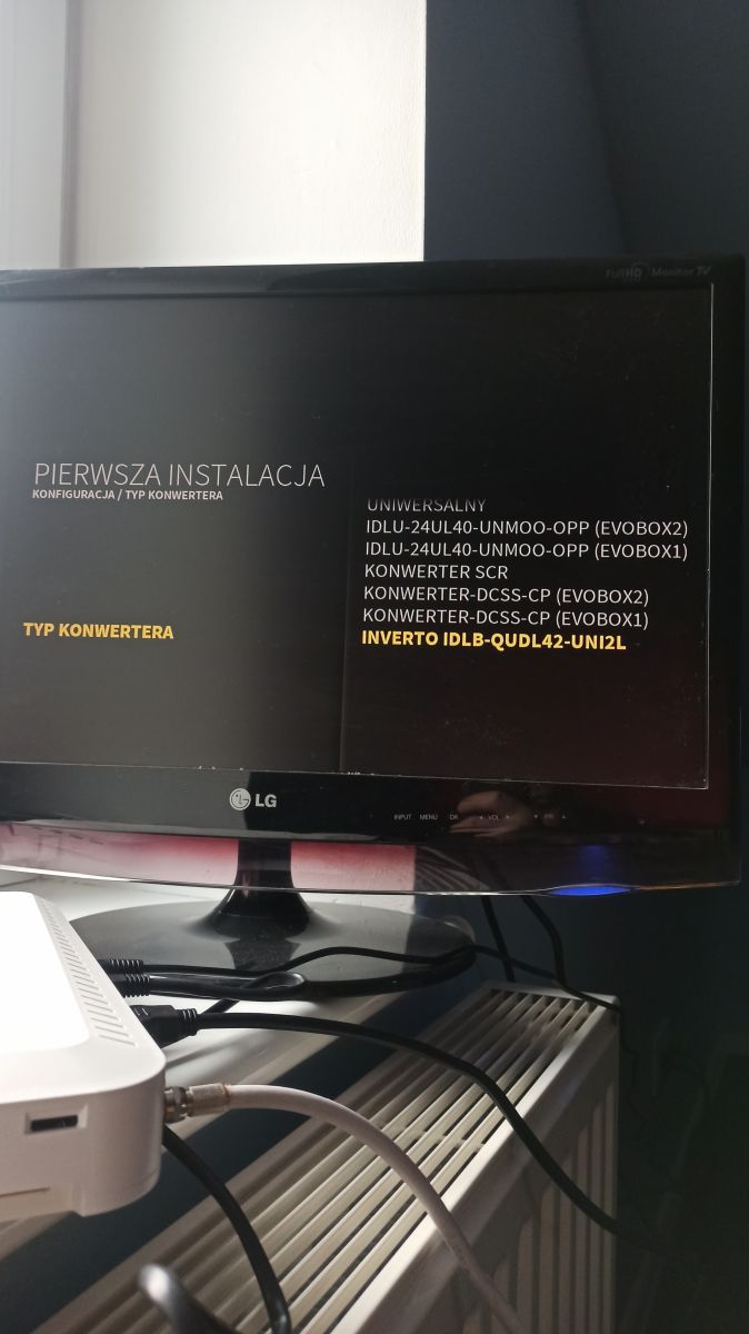[Rozwiązano] Cyfrowy Polsat - Jaki konwenter wybrać w menu Evobox