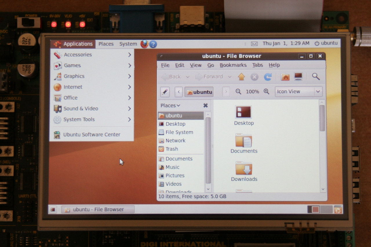 [Sprzedam] ConnectCore Wi-i.MX51 Digi JumpStart Kit, ARM Cortex A8, LCD