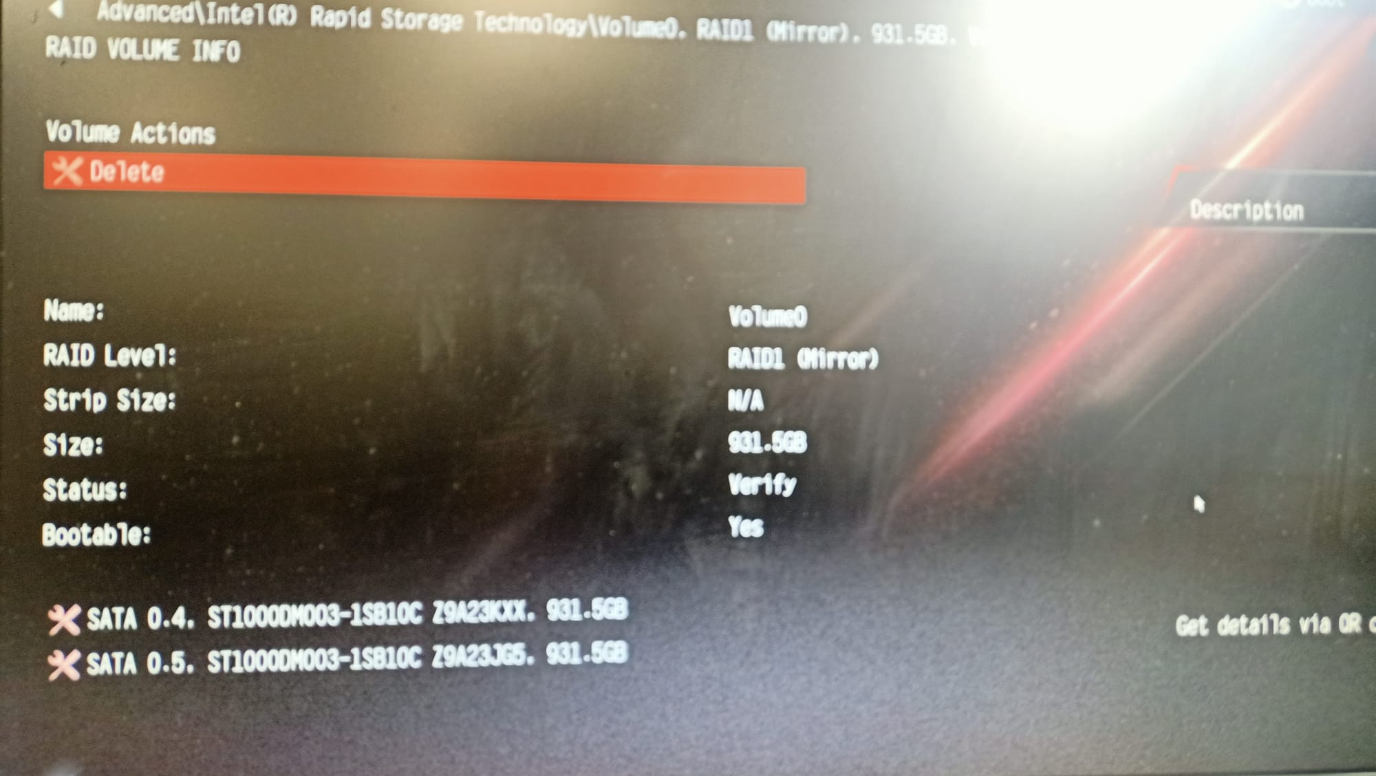 Nieudane ładowanie systemu z RAID1 na nowej płycie Asrock z690 - jak naprawić?