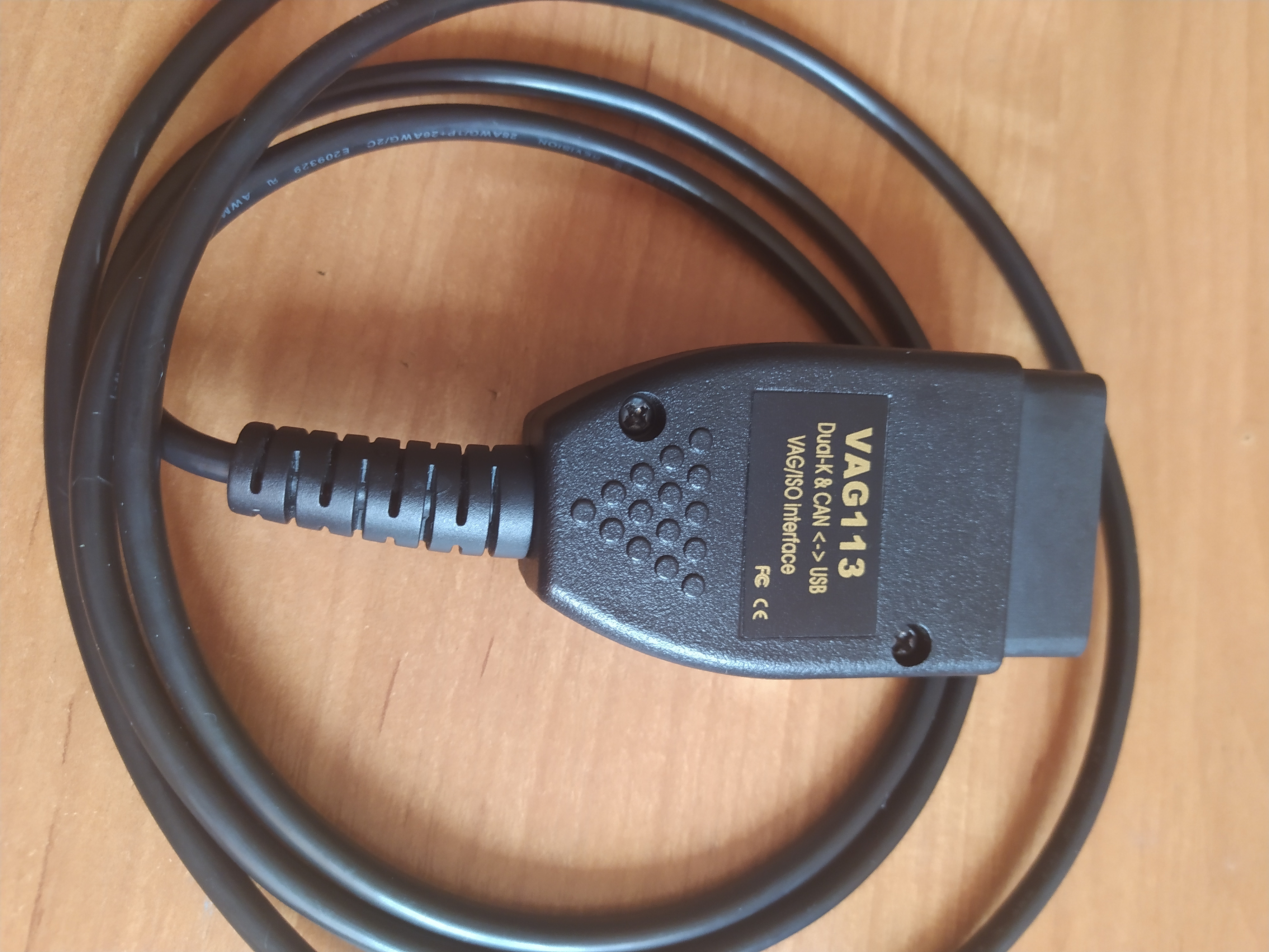 Uszkodzony kabel Interface VCDS 908.1 - brak wykrycia, dioda ok ...