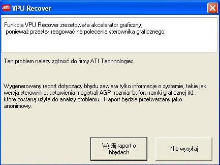 Radeon X1950XT - Artefakty i przegrzewanie po uruchomieniu gier