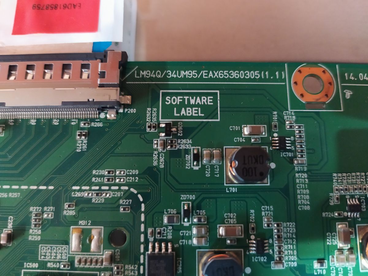 [Rozwiązano] LG 34UM95-P EAX65360305 - Szukam wsadu do IC205