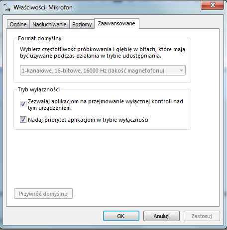 Creative Live! Cam Vista IM VF0420 - jak usunąć szum i trzaski z mikrofonu?