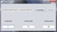 Java - Jak dodać interfejs graficzny do programu odczytu pliku?