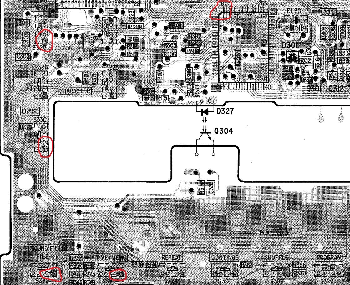Tuner Sony ST-H2750 - Niedziałający wyświetlacz, możliwe uszkodzenie ...