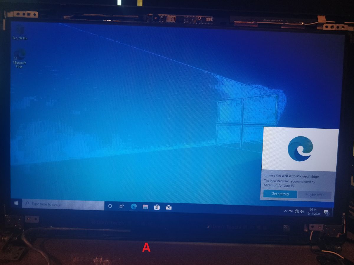 Asus K550CC - Dziwne kolory na wyświetlaczu, brak kolorów