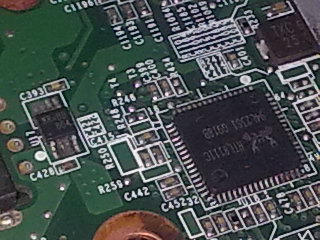 HP Pavilion dv7 - zalana płyta główna foxconn ml1-h94v-0 e253117