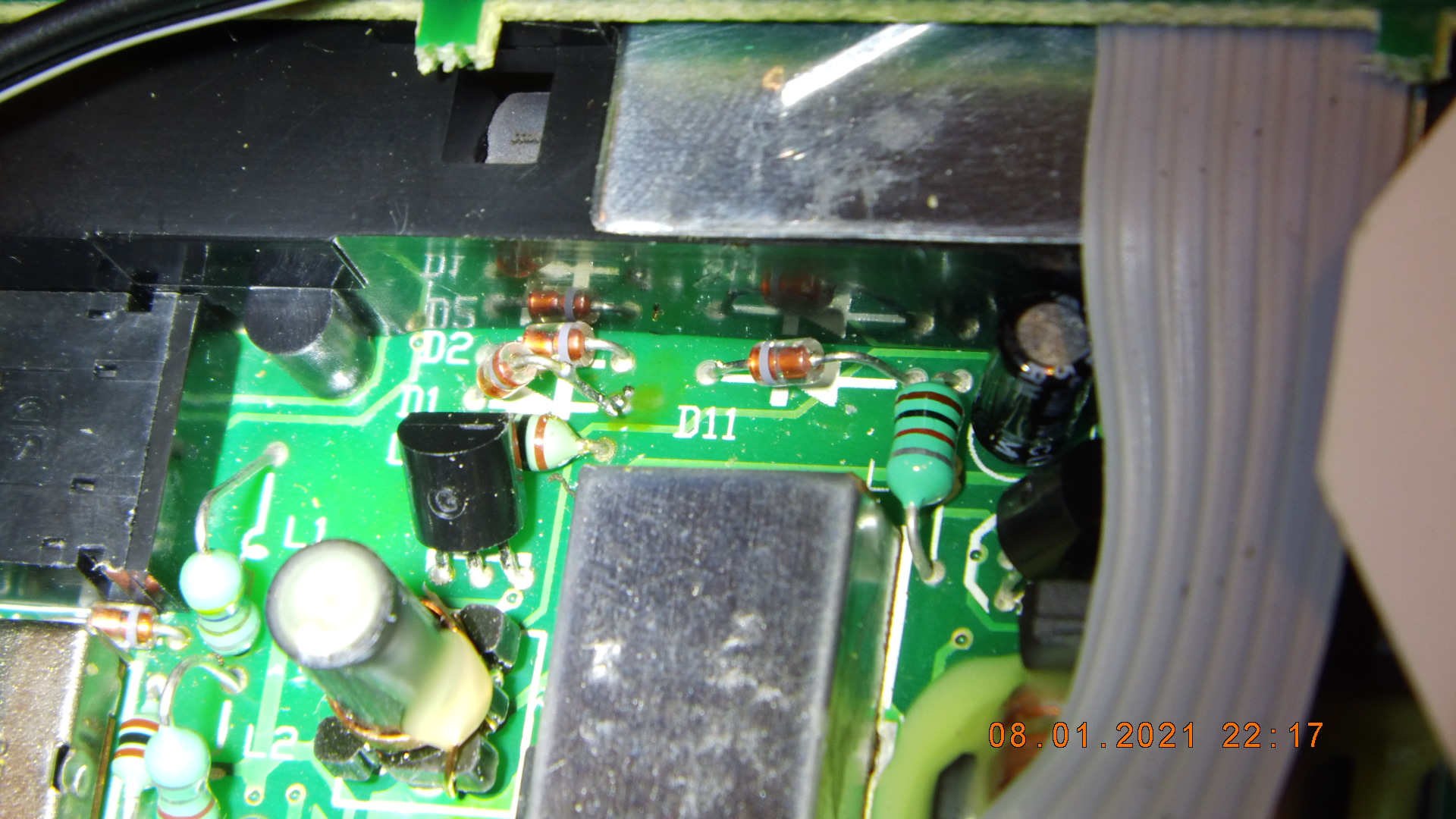 Naprawa odbiornika Tecsun PL-600 - wymiana tranzystora FET 2SK2394 i ...