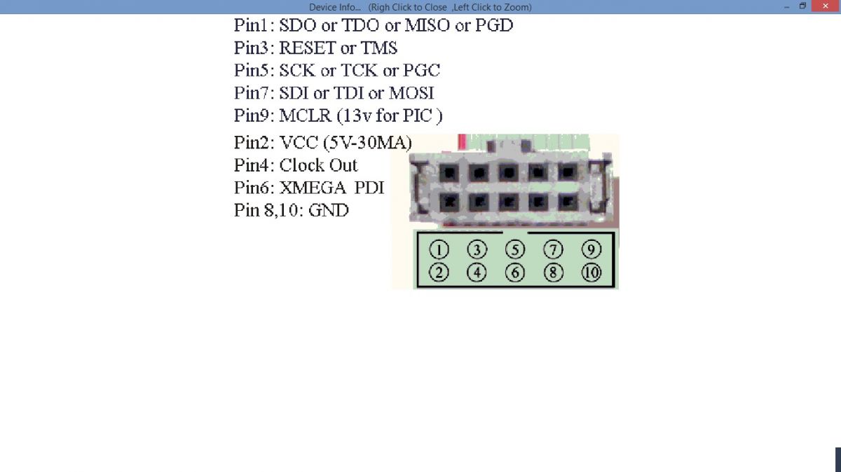Programowanie WT61P805 - za pomocą programatora TNM5000