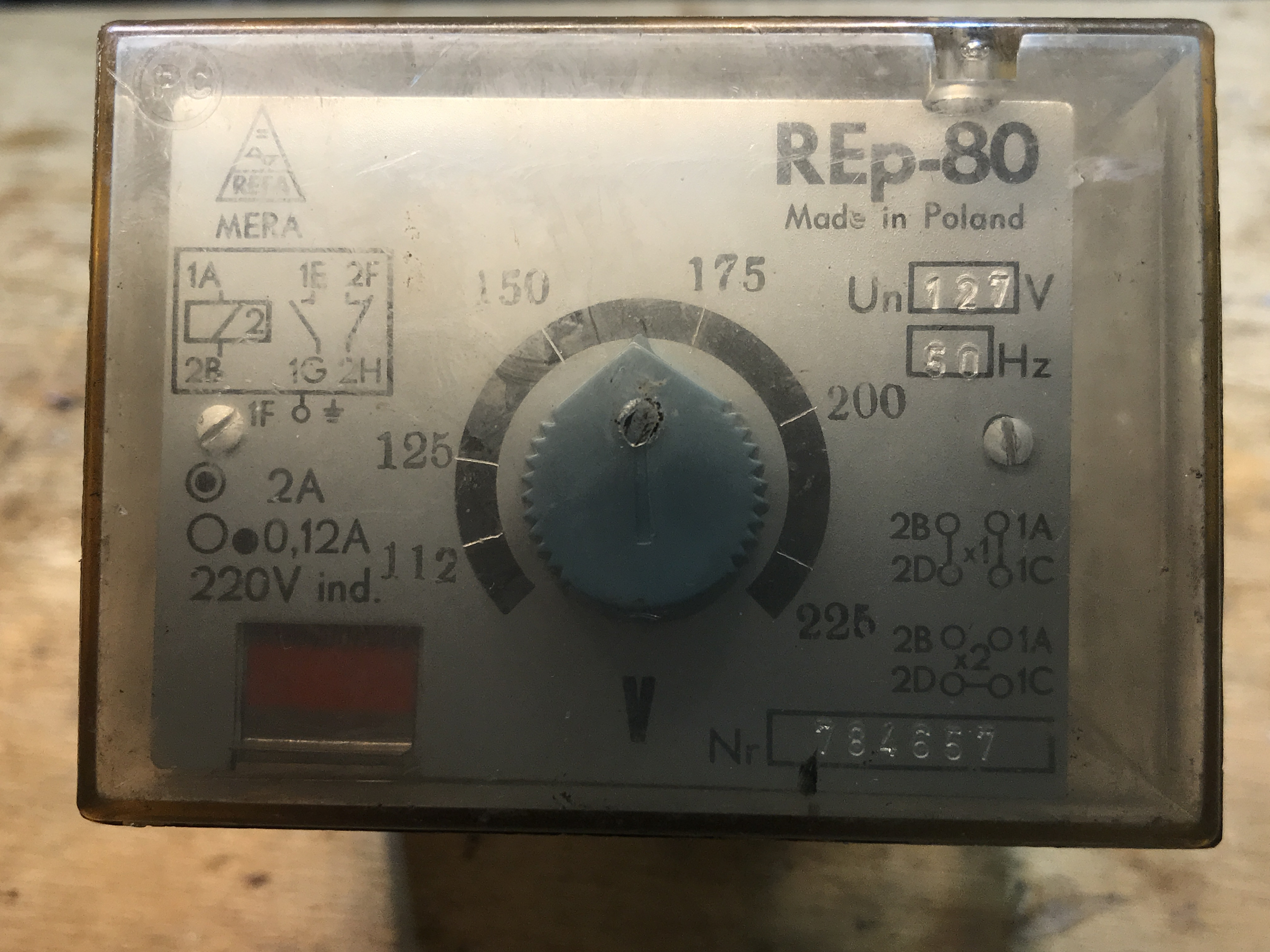 Zabezpieczenie podnapięciowe REp-80 Made In Poland, przekaźnik ...