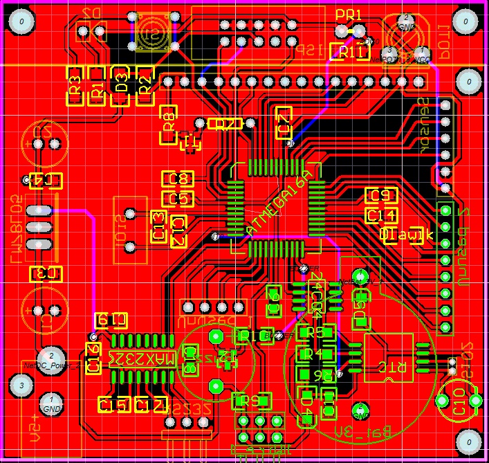 [Protel 99 SE] Ocena projektu PCB: jednostronna, THT i SMD, uwagi i ...