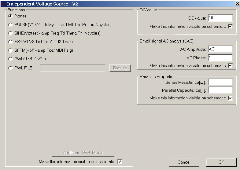 Why do we use "AC1" while doing ac analysis in LTspice ? what does AC1 ...