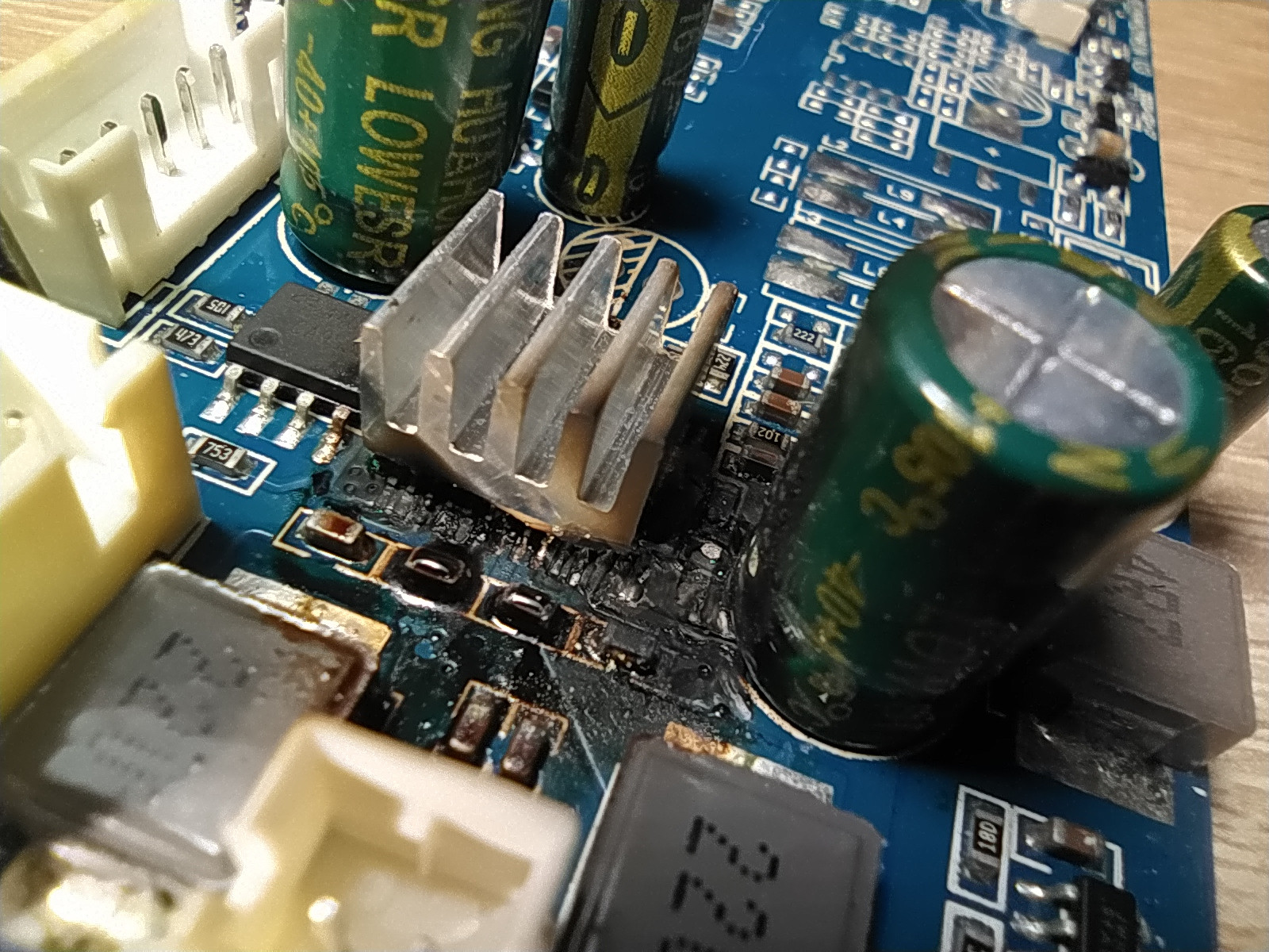 Identyfikacja spalonego elementu - Sackit Boomit 60700