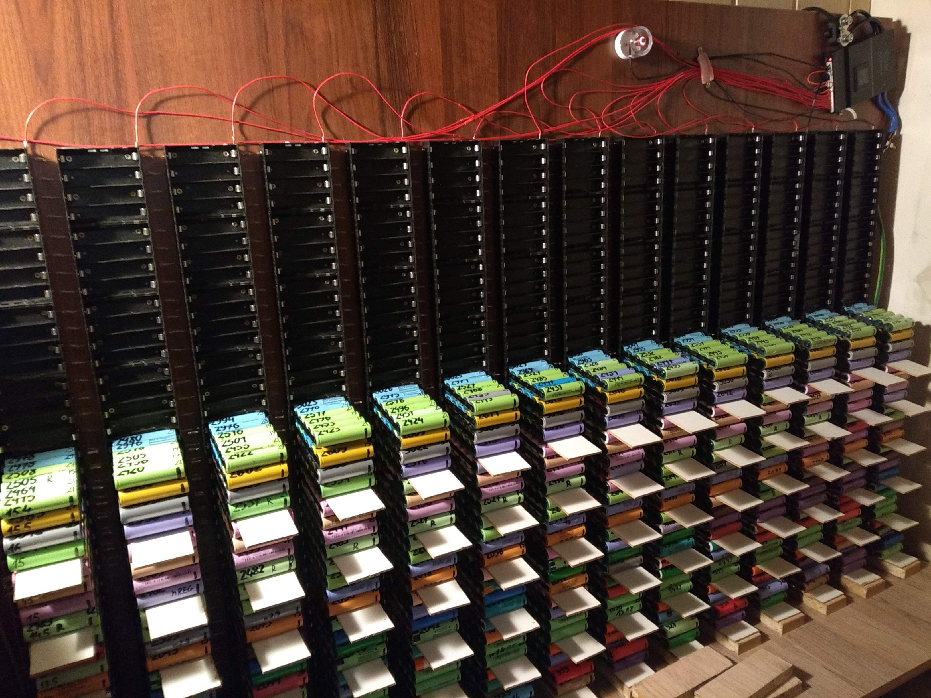 Energy storage 18650 up to 24kWh class Paragon, Powerwall