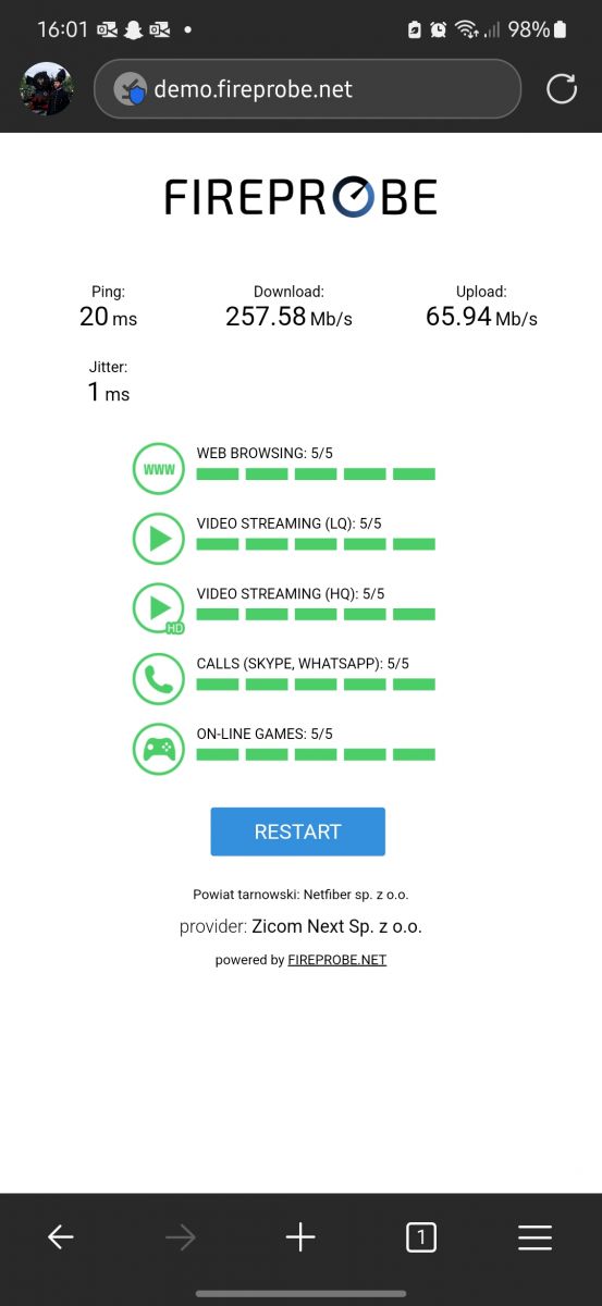 [Rozwiązano] Złe prędkości Wi-Fi z ZTE F670L i internetem światłowodowym
