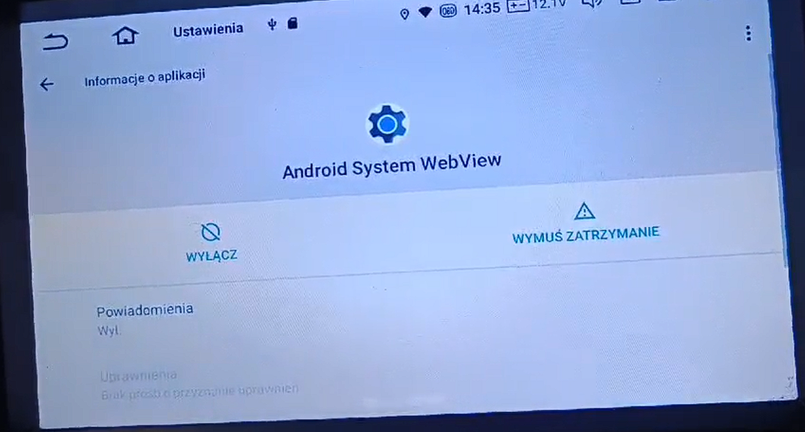 Aktualizacja Androida 10 do 12 na chińskim radiu PX5 464GB - błędy ...