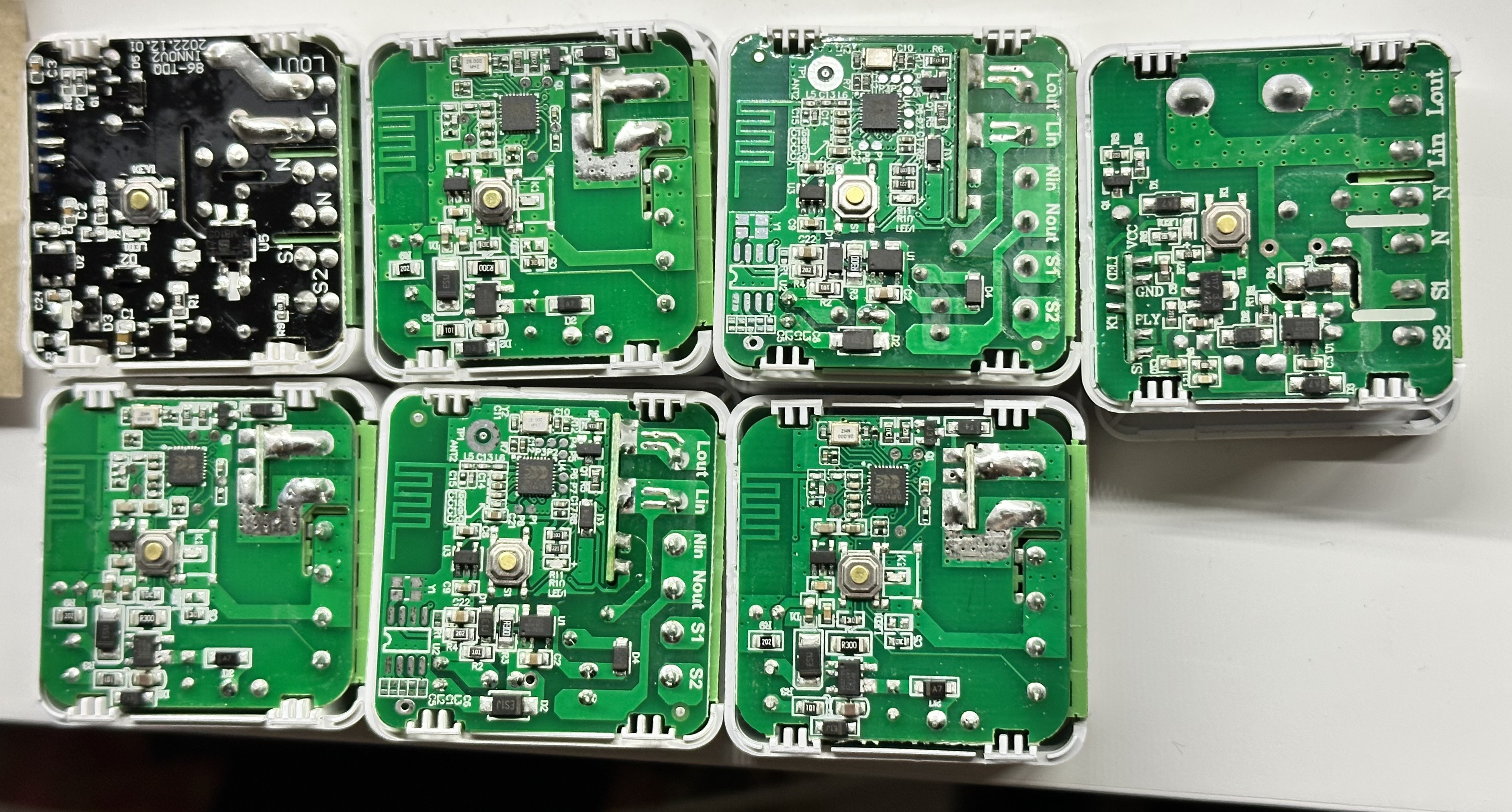 [BK7231N/CB2S] Comparison of multiple smart switch modules, differences ...