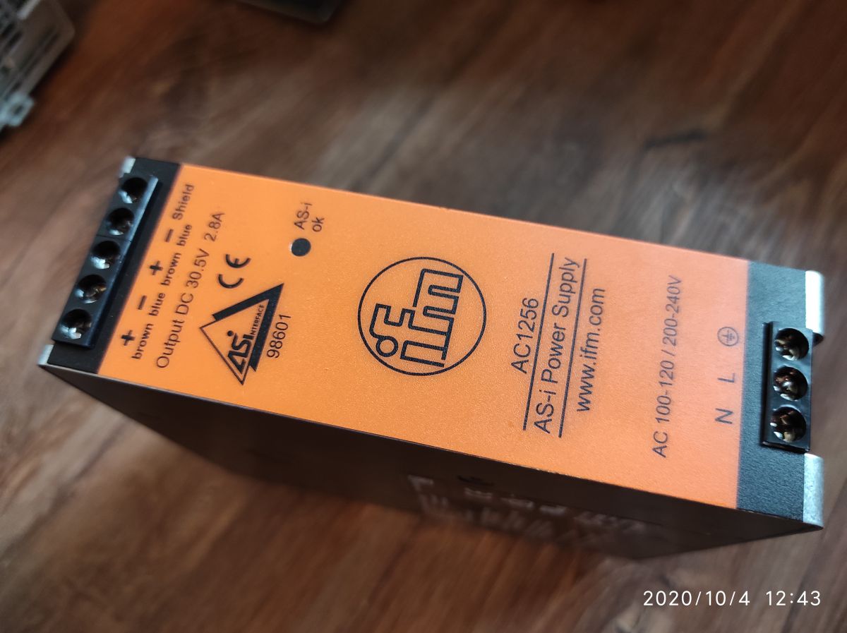 [Sprzedam] Zasilacz AS-Interface AC1256 ifm PSU-1AC/ASi-2,8A