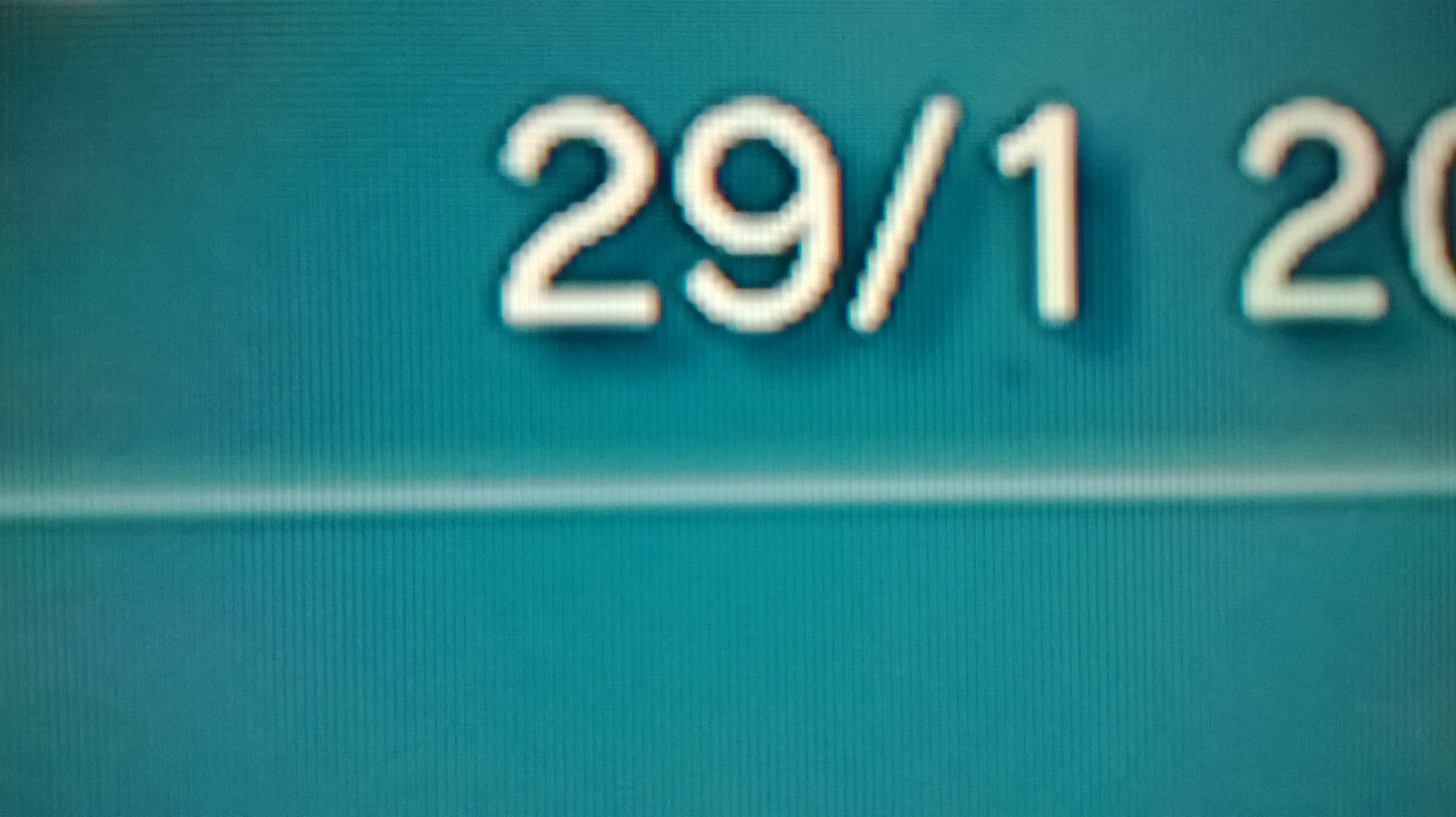 Podążający bad pixel - dziwne objawy na ekranie...