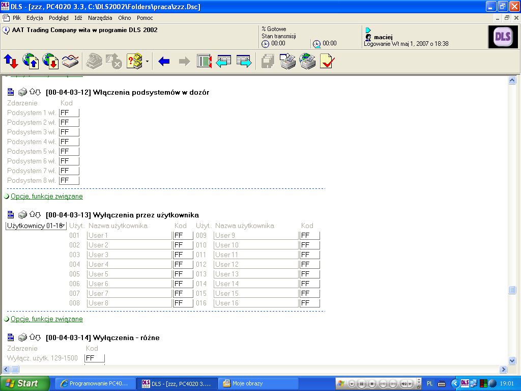 Jak podłączyć centralę DSC PC4020 do komputera w celu monitoringu?