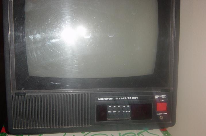 (Sprzedam) Unitra Monitor Westa TC 201. Pilnie. - elektroda.pl