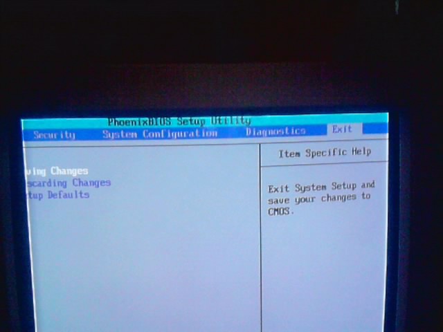 Compaq Presario C500 - rozciągnięty obraz na zewnętrznym monitorze, BIOS?