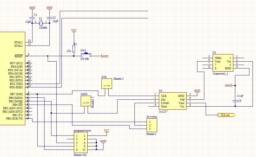 [ATMEGA32] [ATMEGA32][C][SPI] Jak poprawnie podłączyć i zaprogramować ...