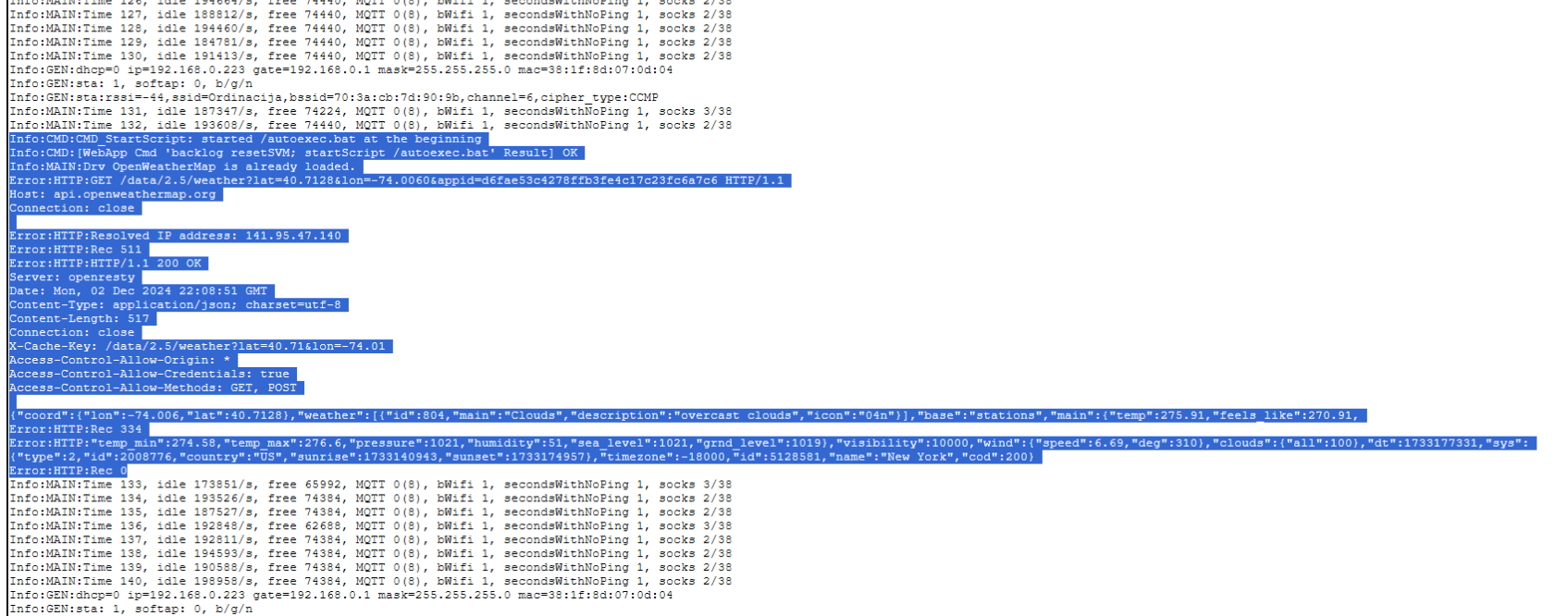 Jak pobrać pogodę z OpenWeatherMap API na samych socketach? Tutorial API, JSON, C