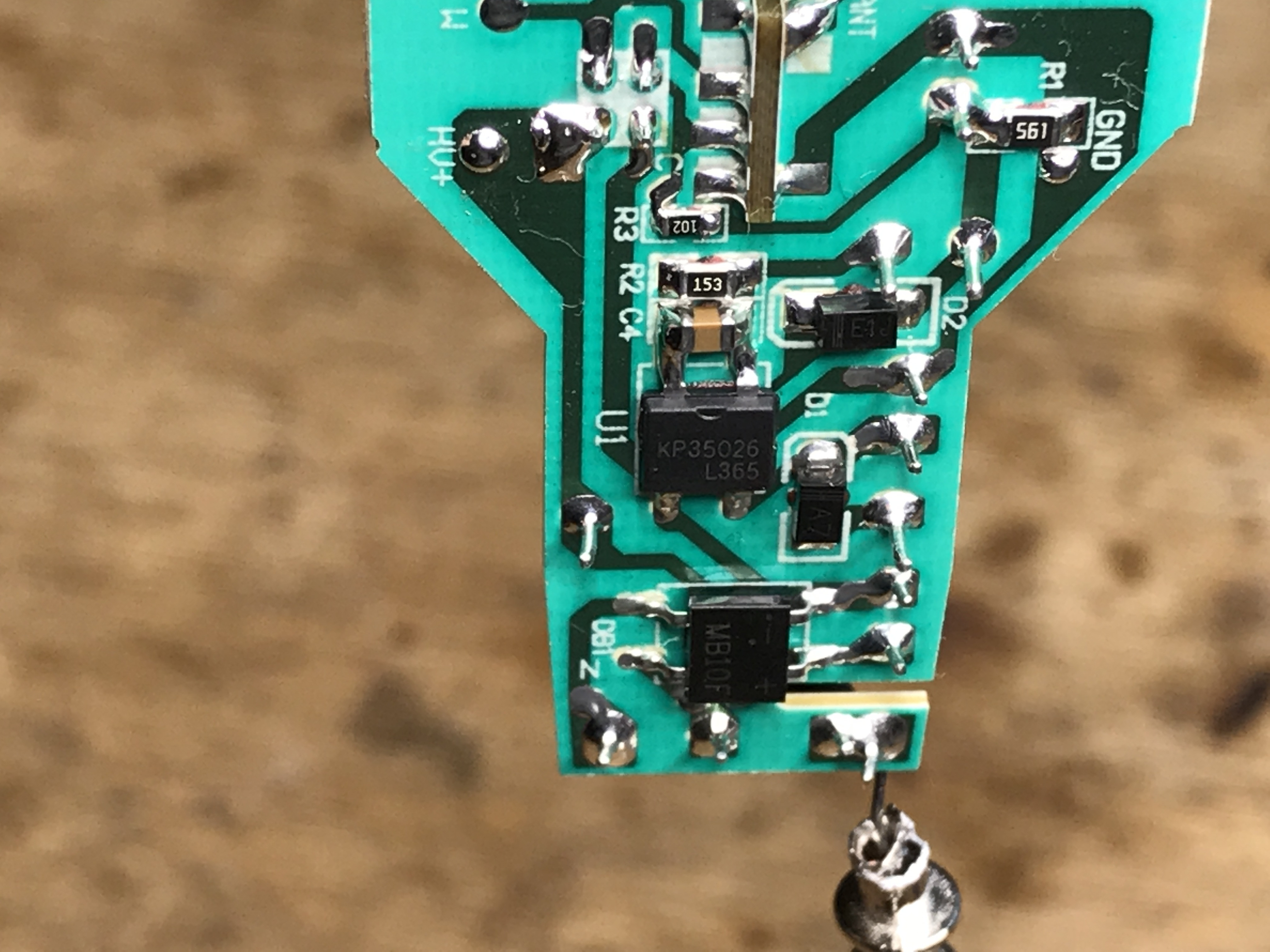 Nous Smart WiFi Bulb P8 RGBCW, GU10, EB01-B + BP5758, pinout WiFi