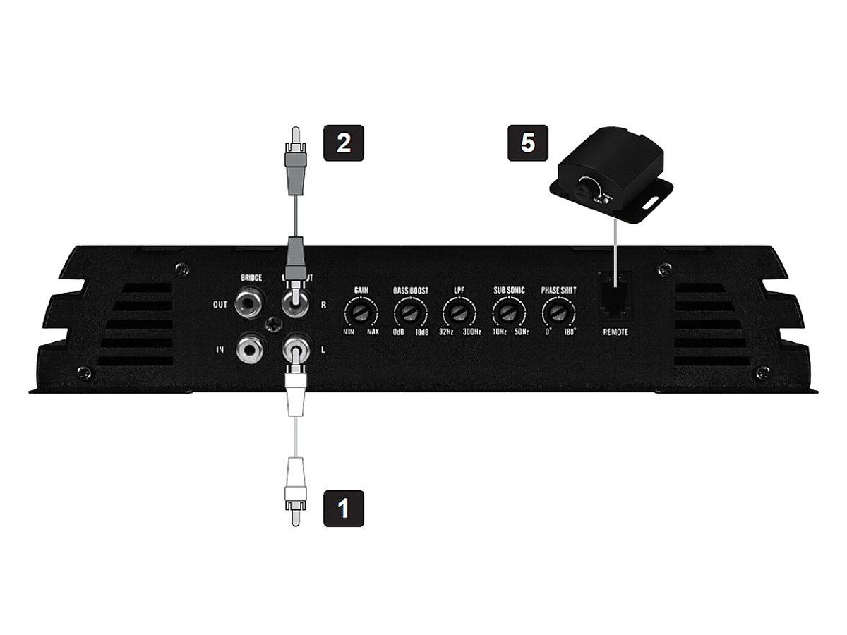 [Rozwiązano] Instalacja potencjometru do sterowania mocą basu w samochodzie