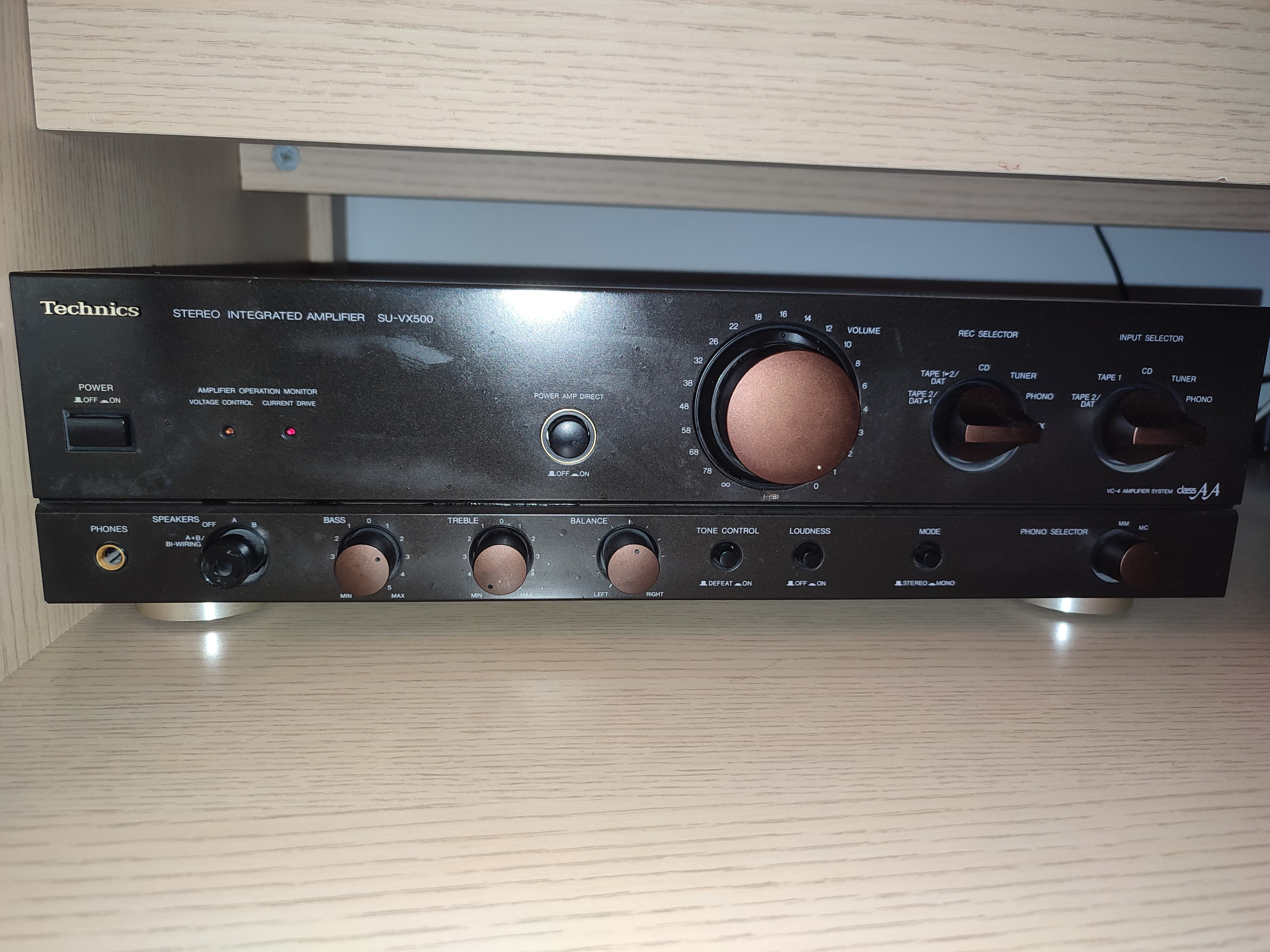 Zestaw Technics SU-V500 i Tonsil Scherzo 350 - Zmniejszona głośność i ...