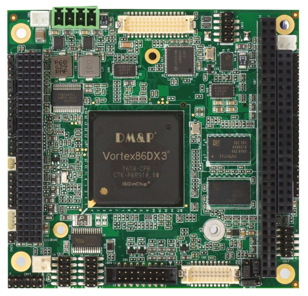 WIN MB-83310 - jednopłytkowy komputer (SBC) PCI/104 Plus z Vortex86 DX3 ...