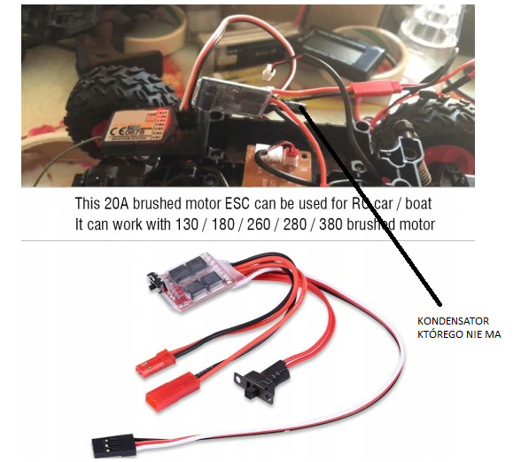 [Rozwiązano] Diagnoza ESC w modelu RC - Coyote 1/18 4WD Desert Buggy ...