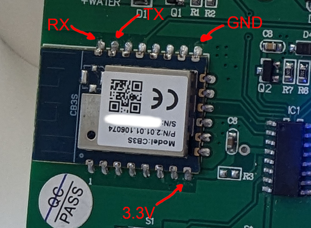 [BK7231N / CB3S] Generyczne flashowanie i konfiguracja pompy wodnej Tuya OpenBK7