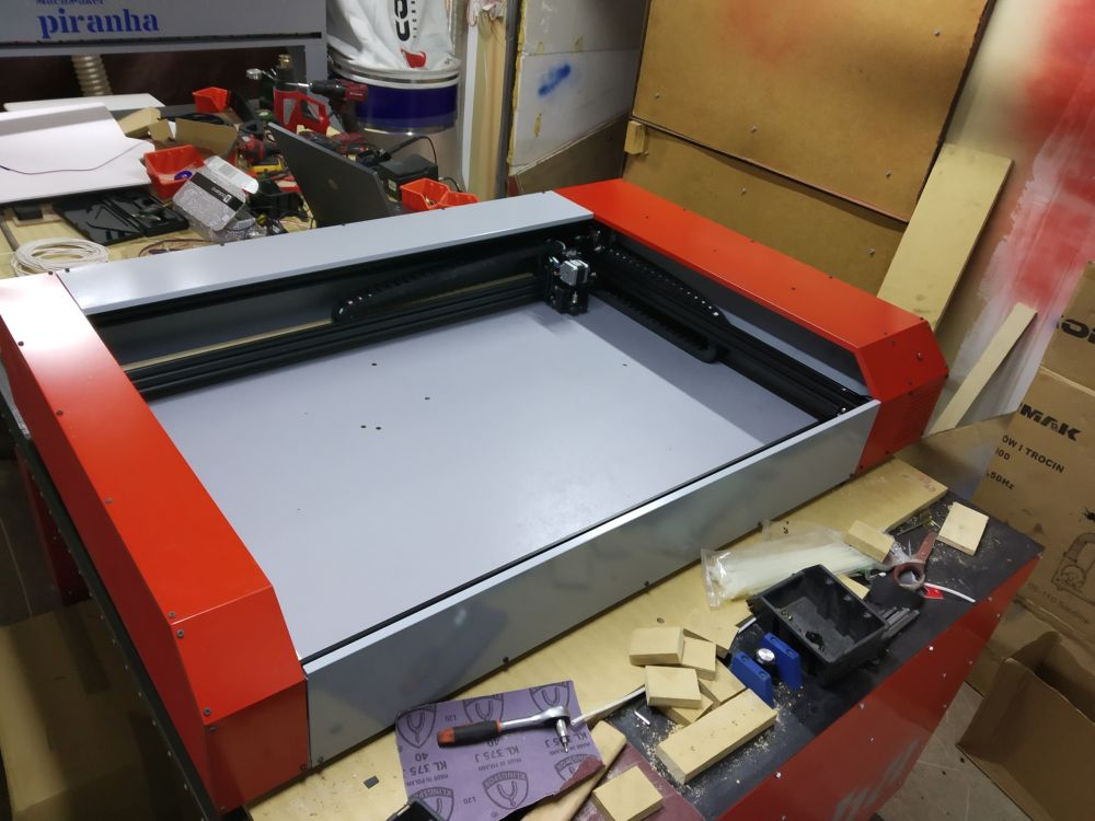 CNC plotter with drag knife + CAM software - elektroda.com