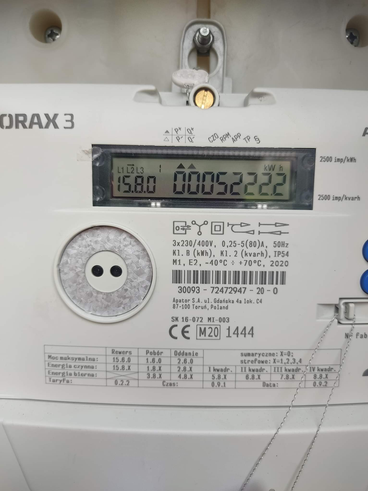 Norax 3 .Czy na jednym ze zdjęć jest stan licznika?