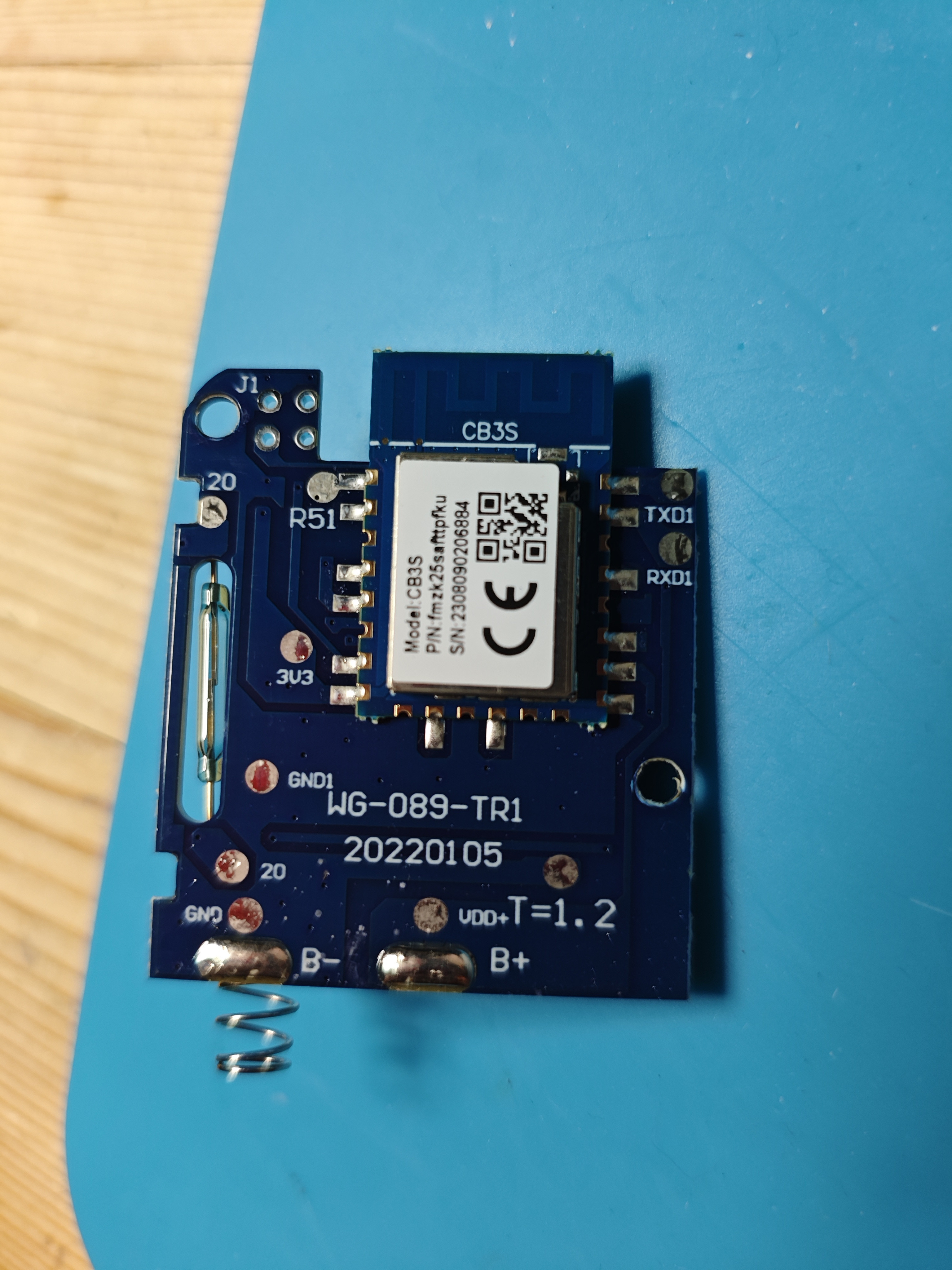 Hoping for XR1 Module. Generic Tuya Window/Door Sensor with CB3S