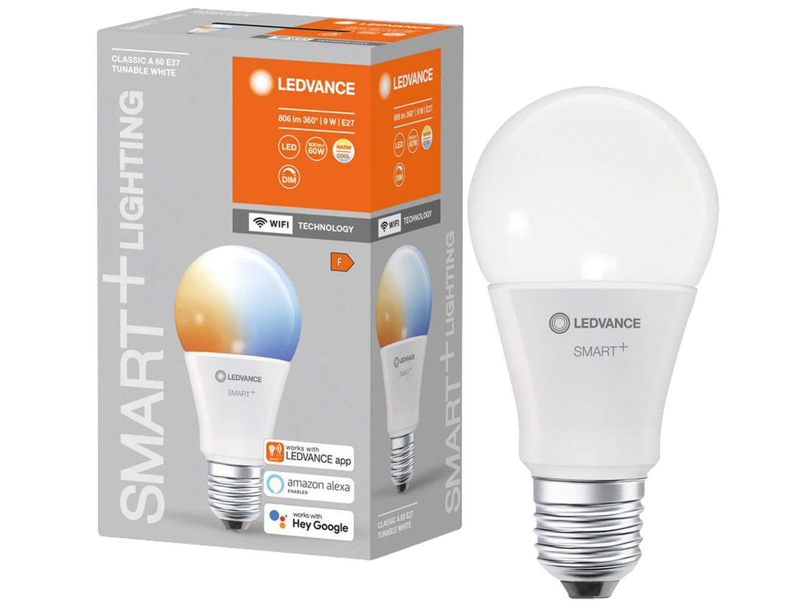 [BK7231T][WB8P] LEDVANCE SmartPlus Classic A60 Tunable While Bulb E27 ...