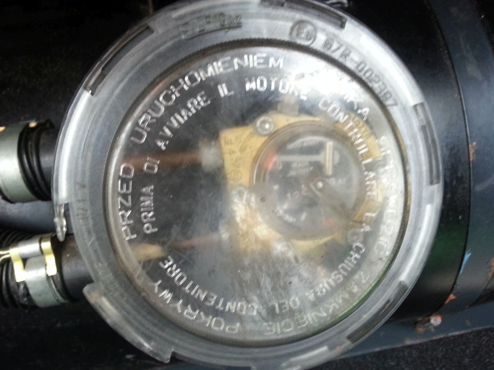 Fiat Siena 1.2 8V - Brak wskazań poziomu LPG na przełączniku ELPIGAZ