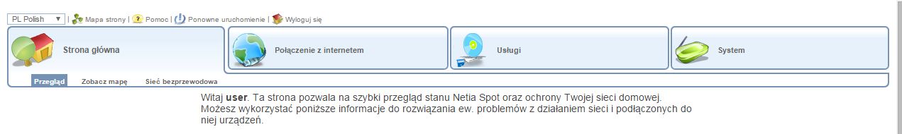 ustawienie portów WiFi dla komunikatora GG Netia spot