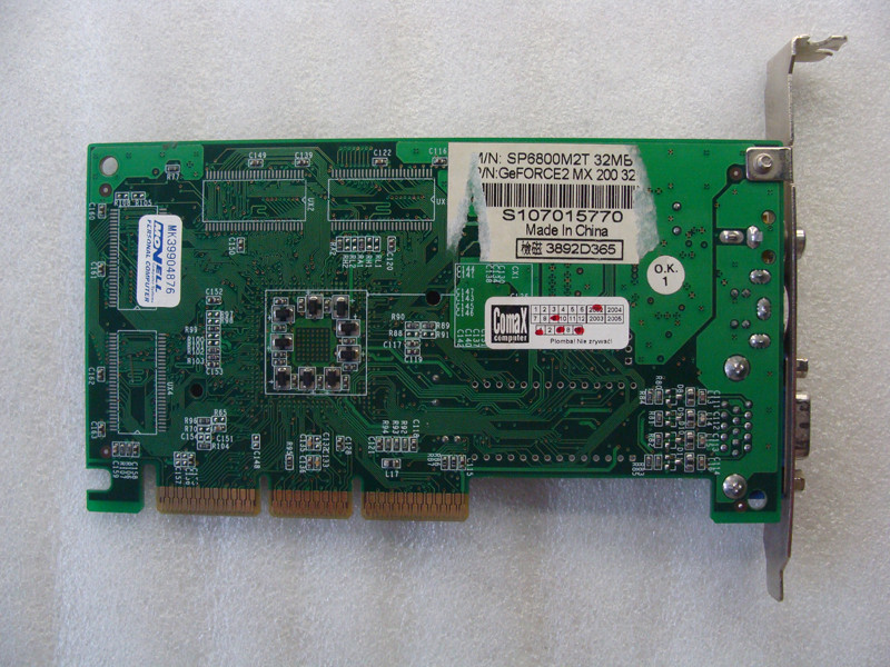 Sprzedam karty: GF9400GT, Radeon 9550, nVidia FX5200 AGP/PCI-E