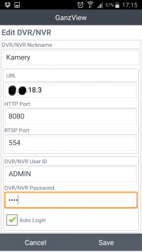 Rejestrator GANZ DR-4m41a - brak zdalnego podglądu przez router ...