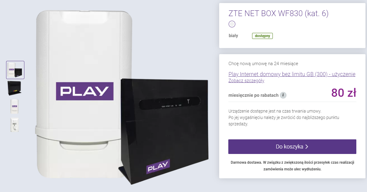 Jakie parametry ma BTS PLAY w Kurowie i jak wpływają na internet?