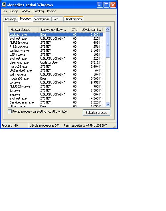 Windows XP SP3 - Jak bezpiecznie wyłączyć zbędne procesy systemowe?