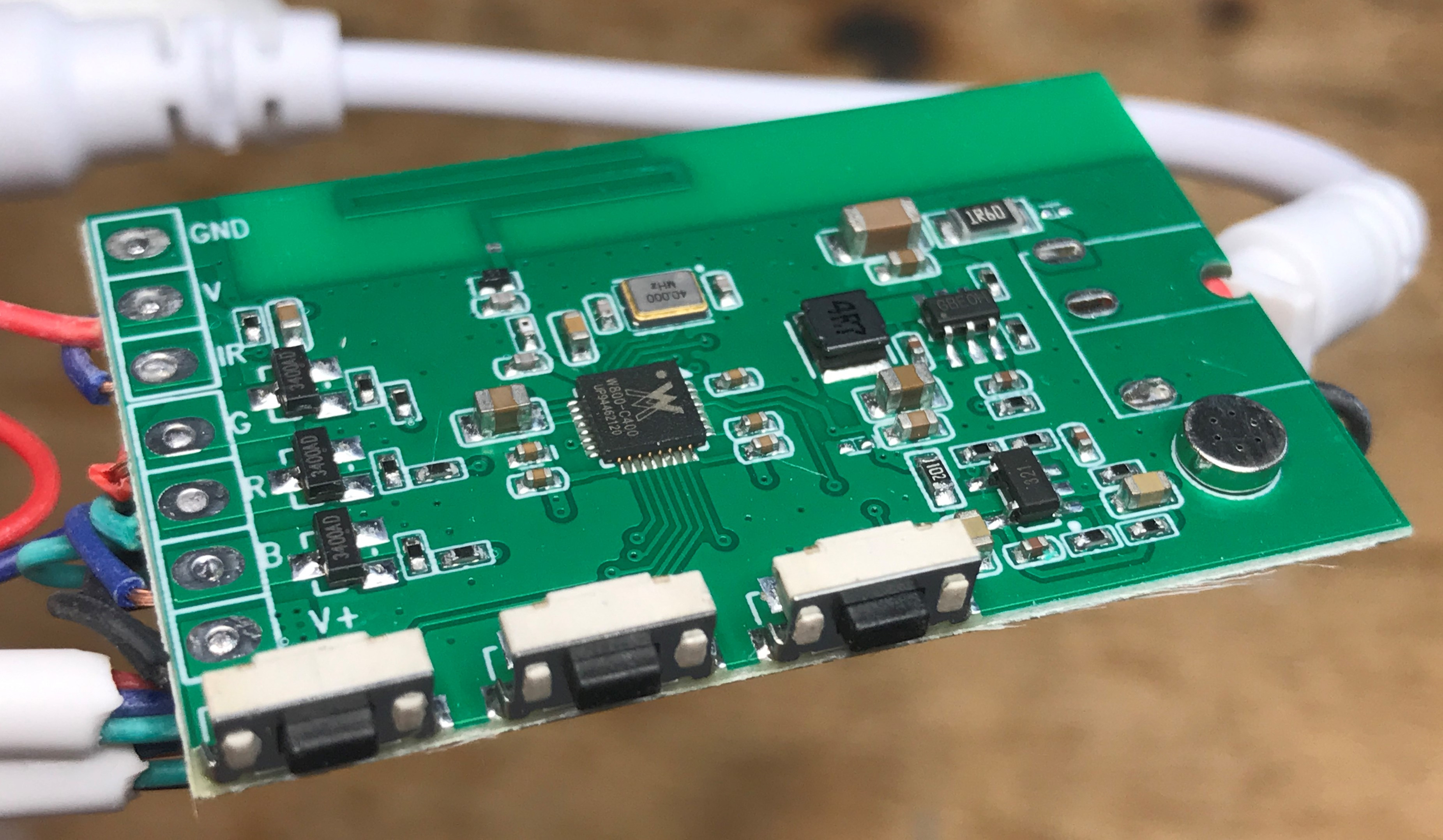 W800-C400 WiFi/BT microcontroller programming - wm_sdk_w800 tutorial