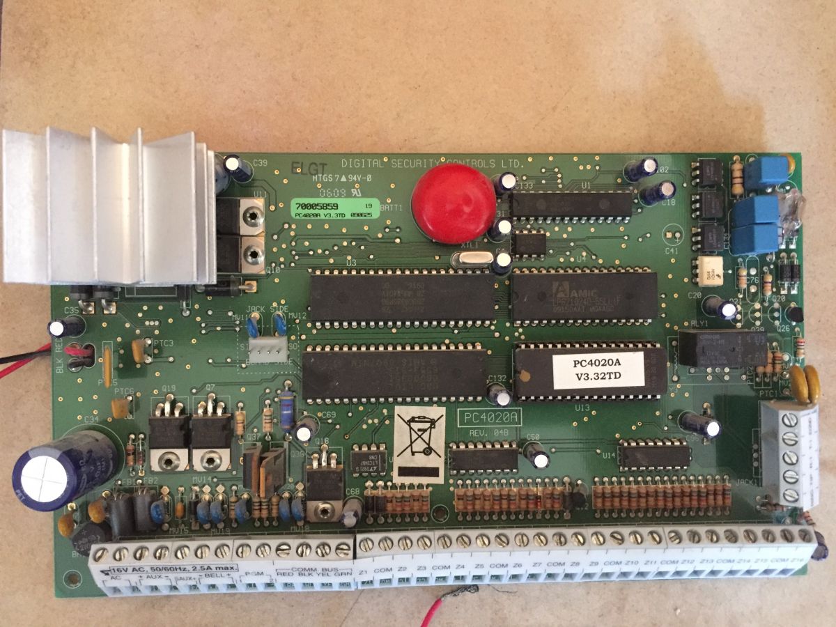 [Sprzedam] Centrala alarmowa DSC PC4020A serii Maxsys 16 linii