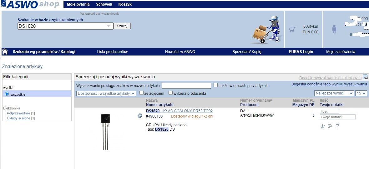 Zamienność układów DS1820 i DS18S20+: różnice i podobieństwa