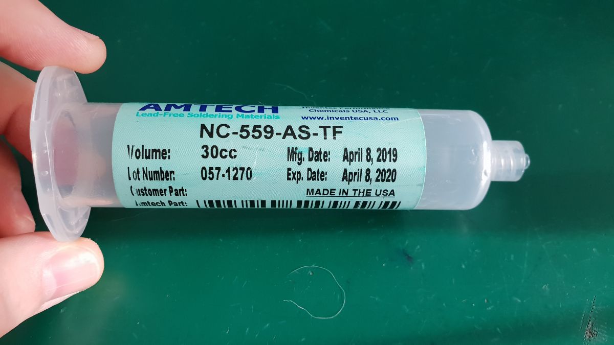 [Rozwiązano] Dyskusja na temat topników do lutowania SMD: Amtech MC-559 ...