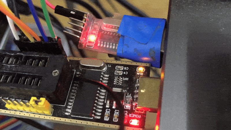 Programator SPI CH341 - obsługa przez CH341DLL w C#, transakcje SPI i ...